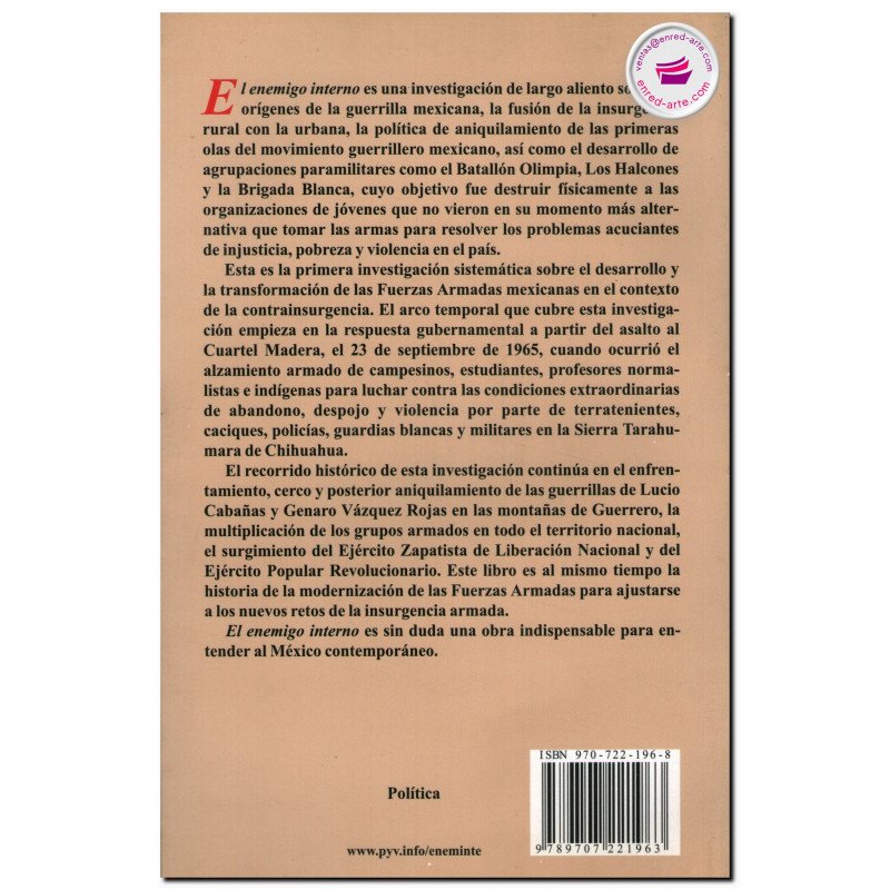 El Enemigo Interno, Contrainsurgencia Y Fuerzas Armadas En México ...